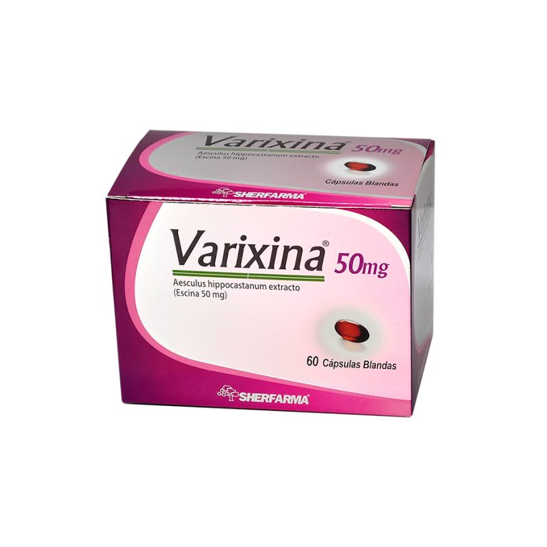 Varixina 50 Mg Cápsula Blandas - Boticas Hogar y Salud