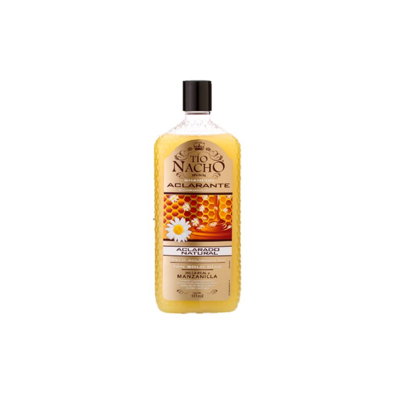Tio Nacho Shampoo Aclarante Natural - Frasco 415 Ml - Boticas Hogar y Salud