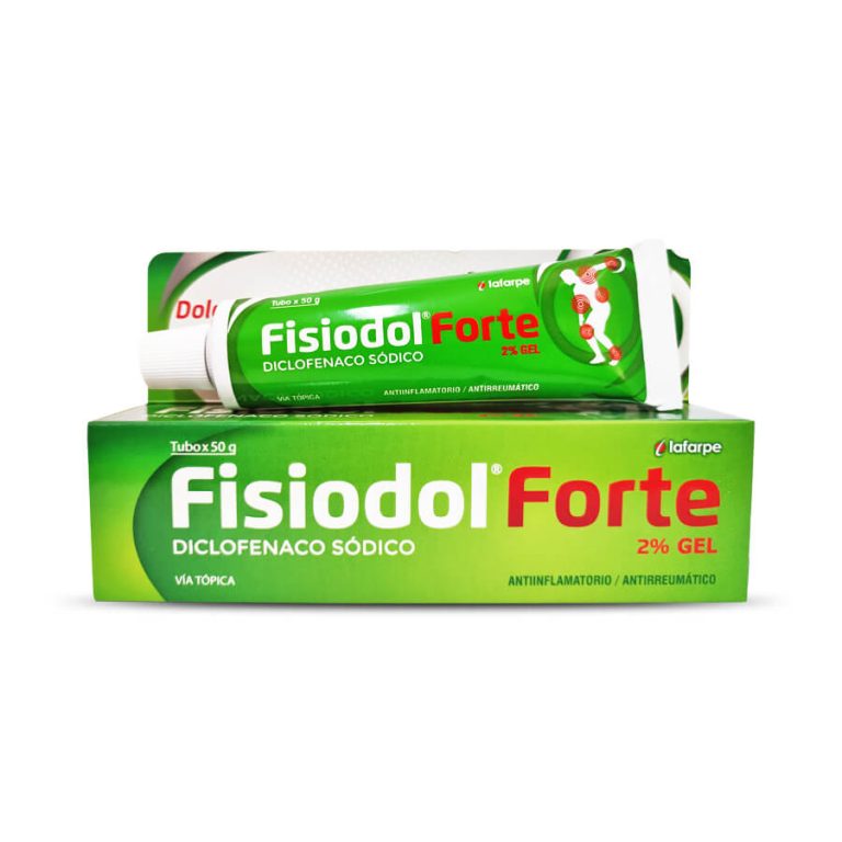Fisiodol Forte 2% Gel - Tubo 50 G - Boticas Hogar y Salud