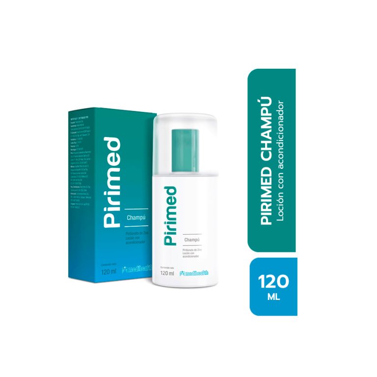 Pirimed Champú Loción - Frasco 120 ML - Boticas Hogar y Salud