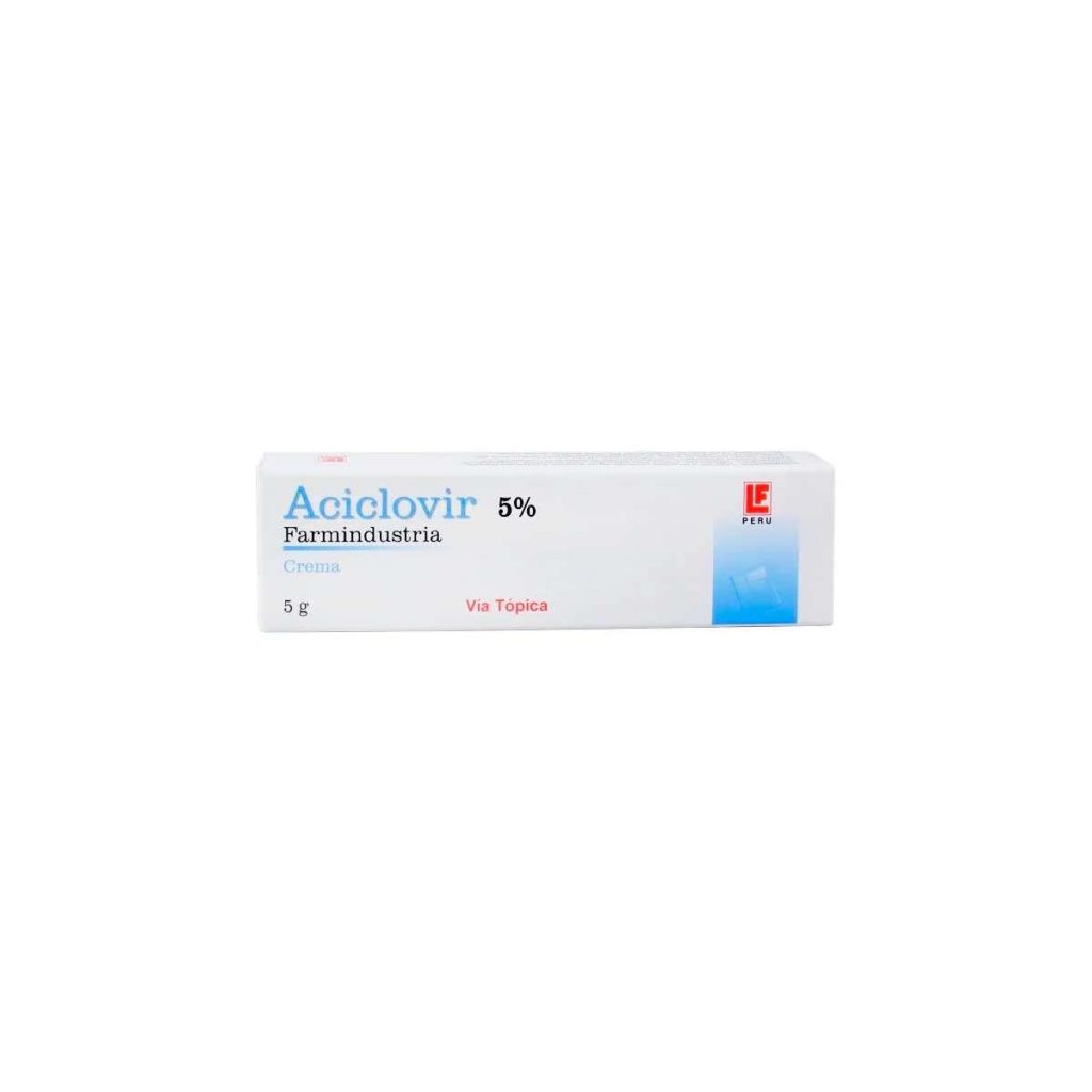 Aciclovir Fmd 5% Crema - Tubo 5 G - Boticas Hogar y Salud