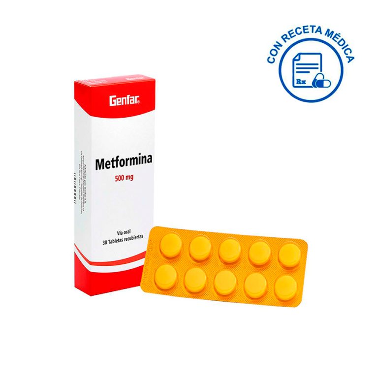 Metformina 500mg Tabletas recubiertas - Boticas Hogar y Salud