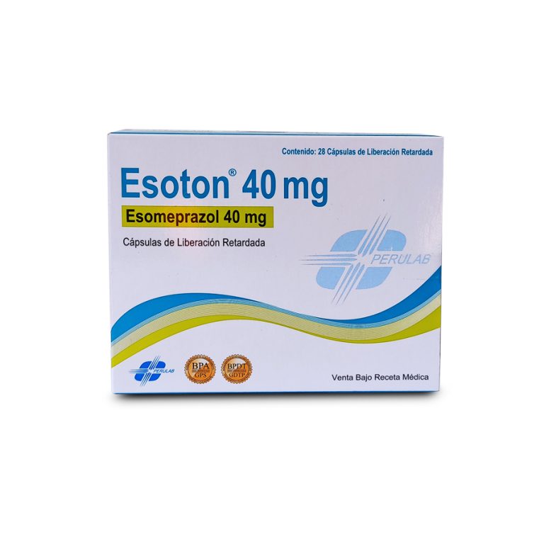 Esoton 40 Mg Cápsulas - Boticas Hogar y Salud