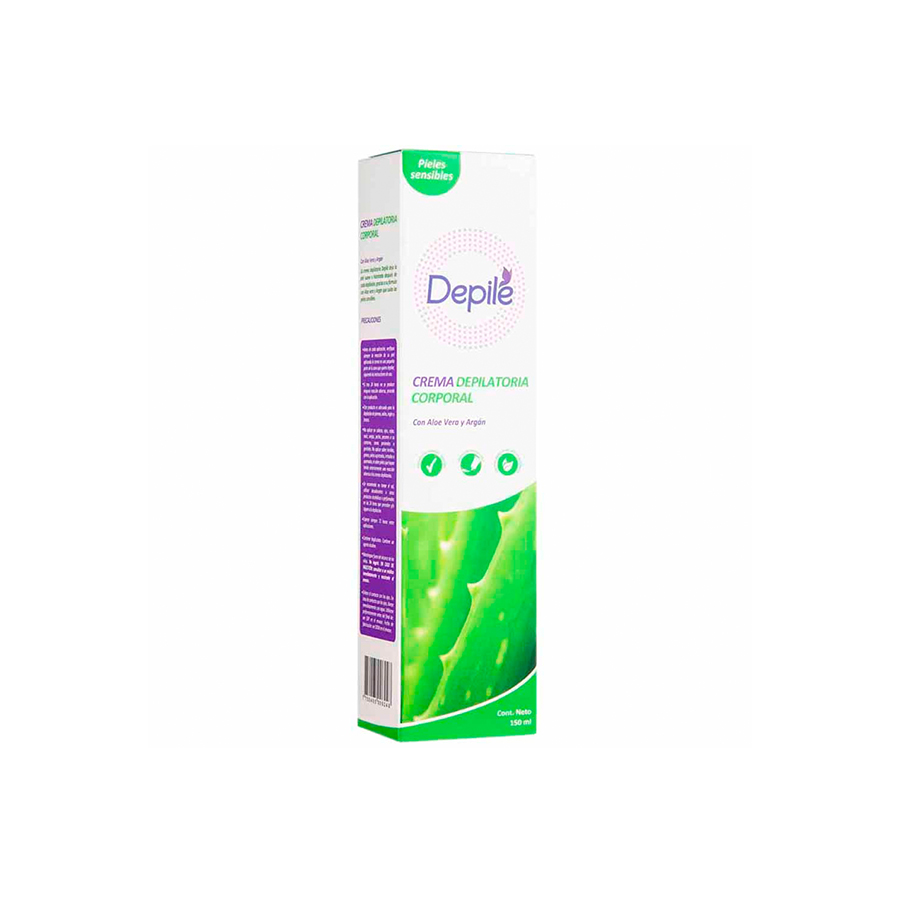 Crema Depilatoria Corporal Depile Con Aloe – Tubo 150 ML – Boticas ...