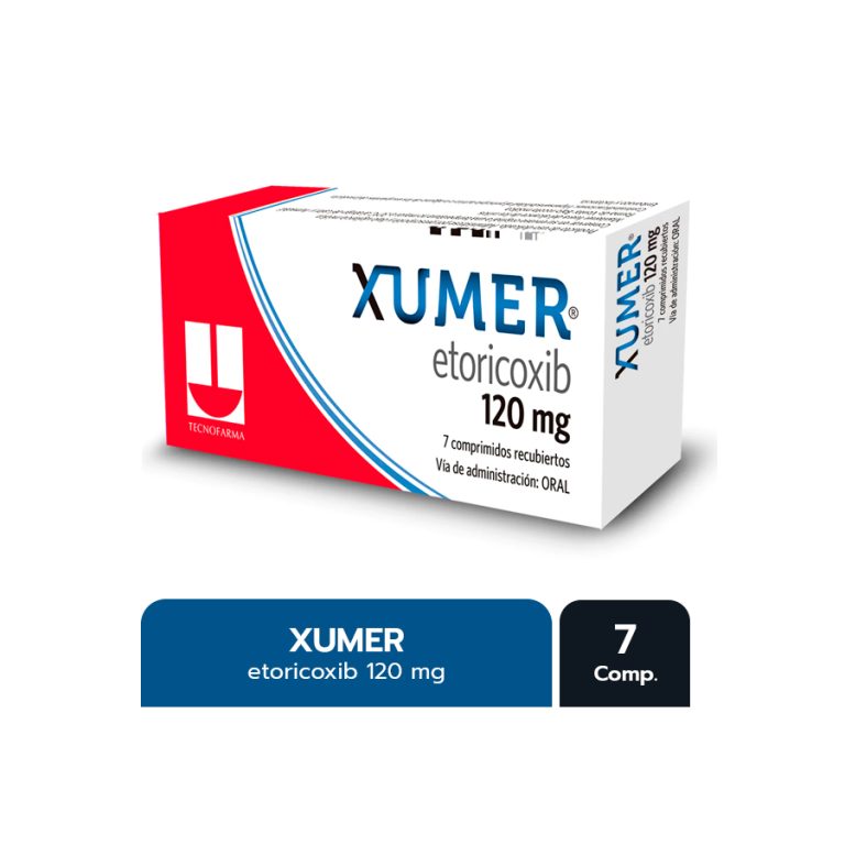 Xumer 120mg Comprimido Recubierto - Boticas Hogar y Salud