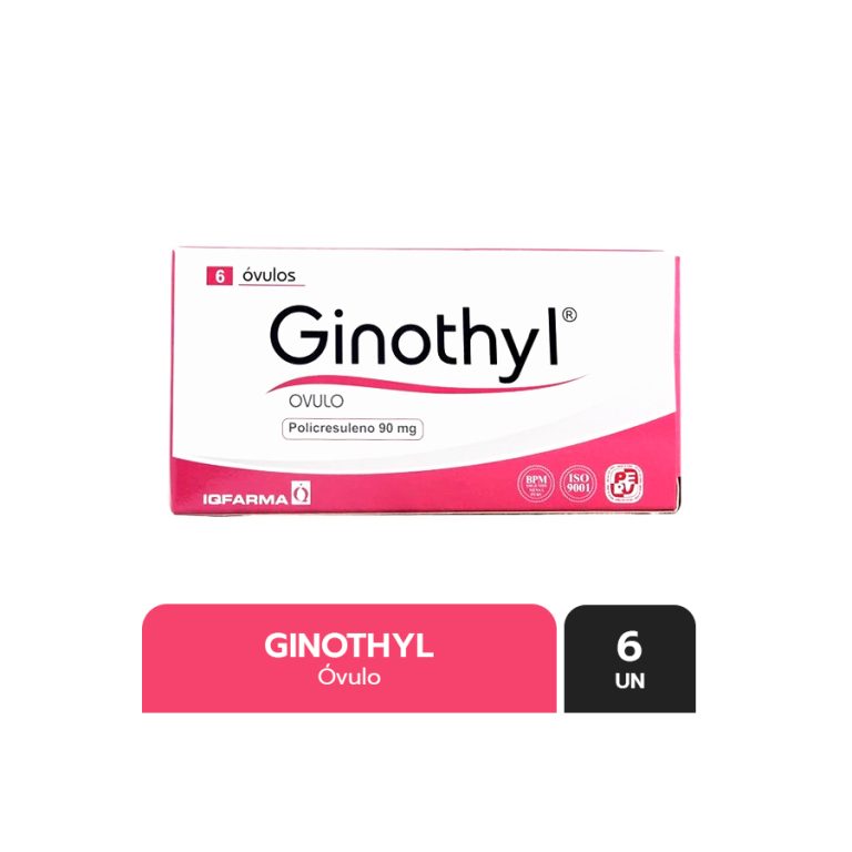 Ginothyl 90mg Óvulos - Boticas Hogar y Salud