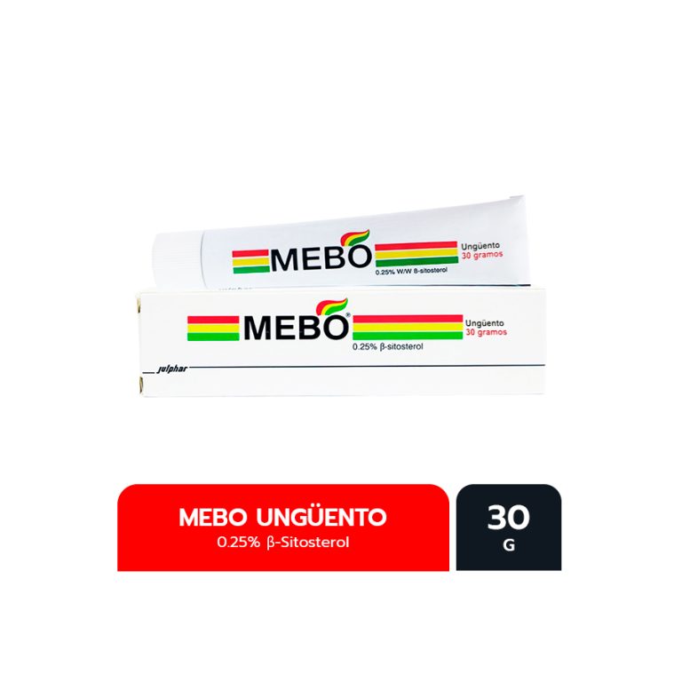 Mebo 0.25% Ungüento - Tubo 30 G - Boticas Hogar y Salud