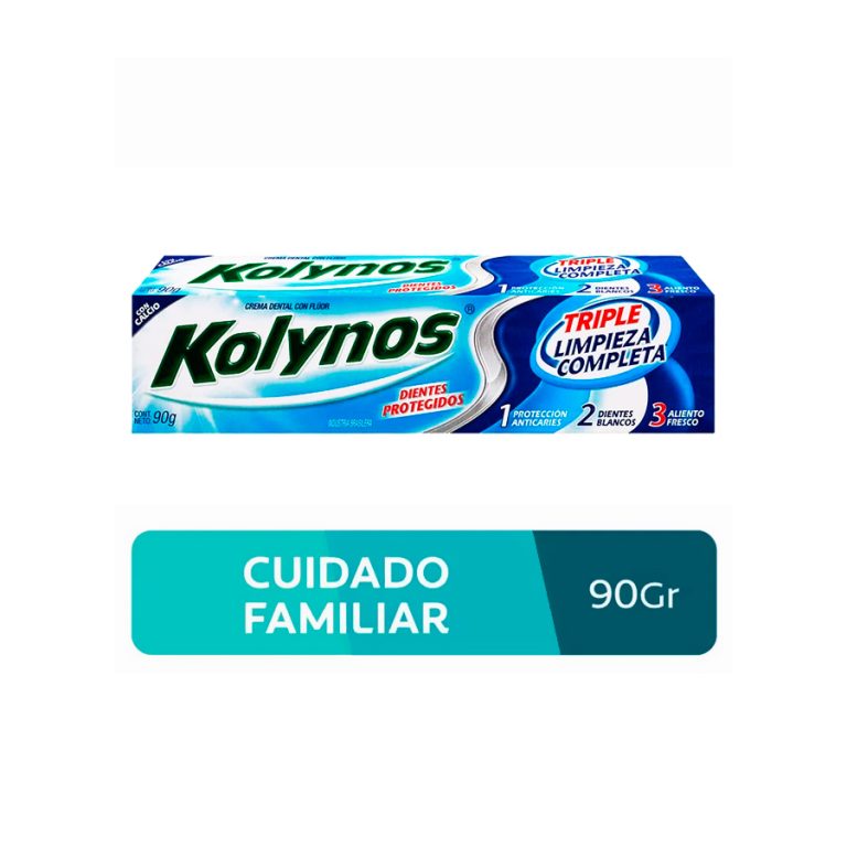 Pasta Dental KOLYNOS Limpieza Completa - Tubo 90 G - Boticas Hogar y Salud