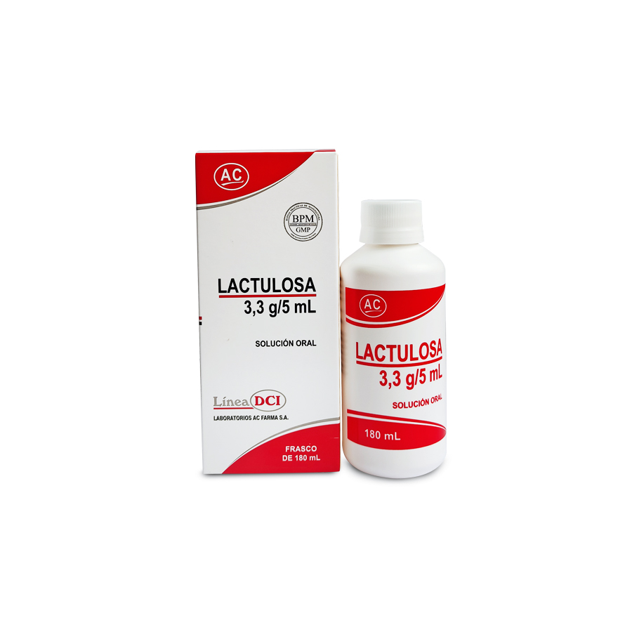 Lactulosa 3.33 G-5 Ml Solución Oral - Frasco 100 Ml - Boticas Hogar y Salud