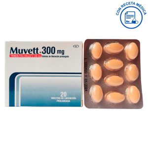 Muvett 300 Mg Tabletas - Boticas Hogar y Salud