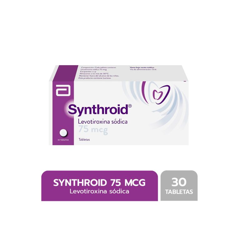 Synthroid 75mcg Tabletas - Boticas Hogar y Salud