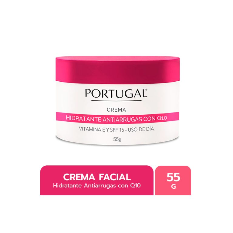 Crema Facial Antiarrugas Nutritiva Q10 Portugal - Frasco 55 G - Boticas ...