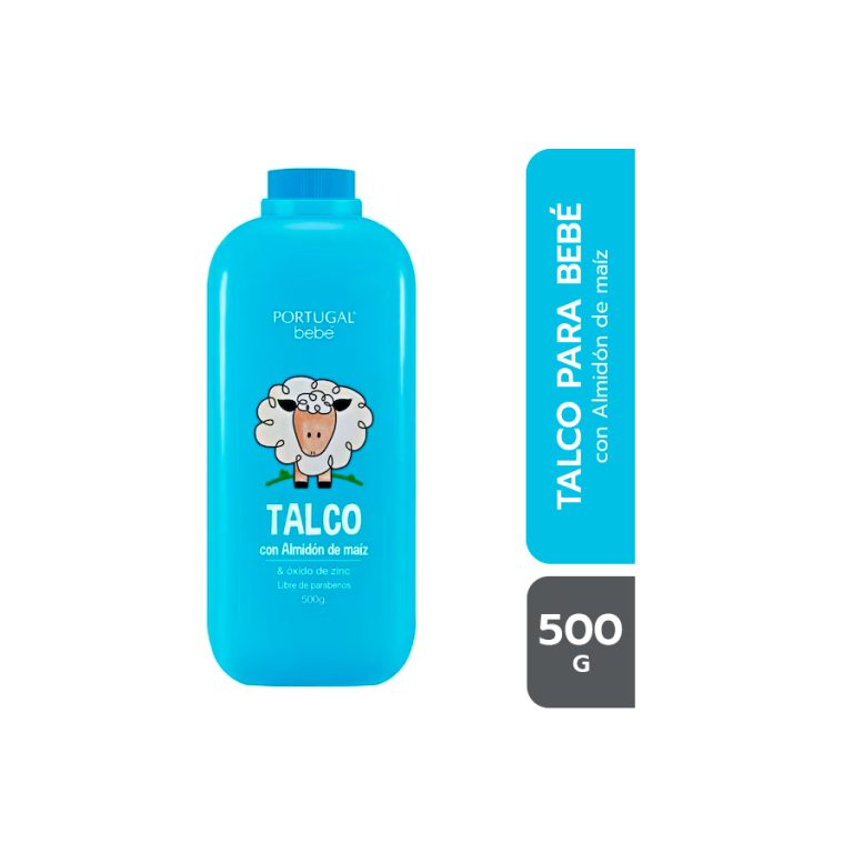 Portugal Talco para Bebé - Frasco 500 G - Boticas Hogar y Salud