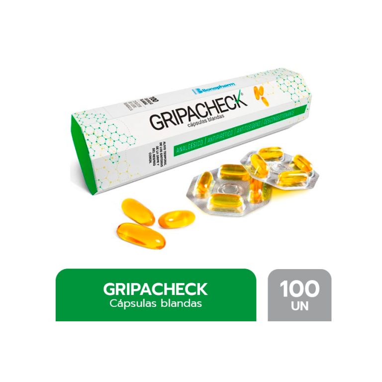 Gripacheck Cápsula Blanda - Boticas Hogar y Salud