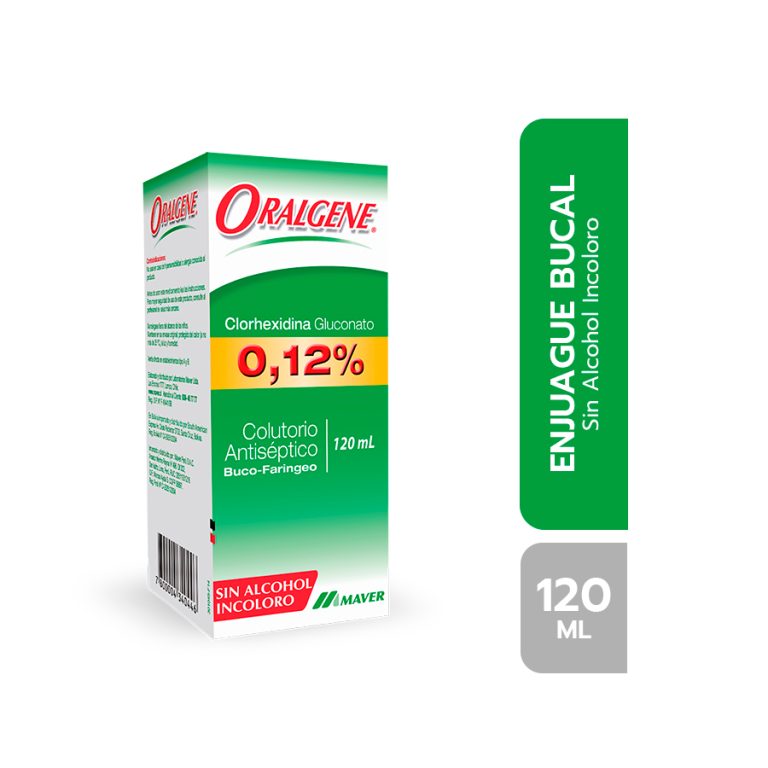 Oralgene 0.12% Enjuague Bucal Incoloro - Frasco 120 ML - Boticas Hogar y Salud