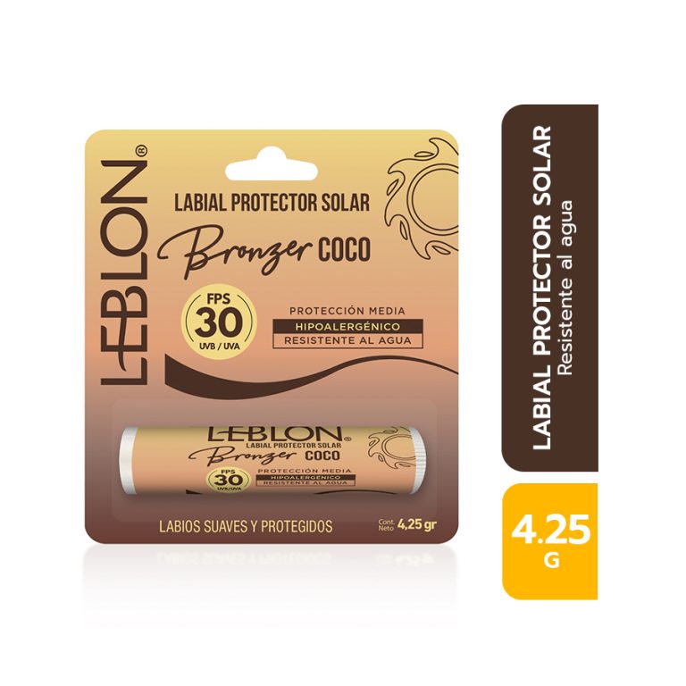 Labial Protector Solar Leblon Coco SPF30 - Tubo 4.25 G - Boticas Hogar ...