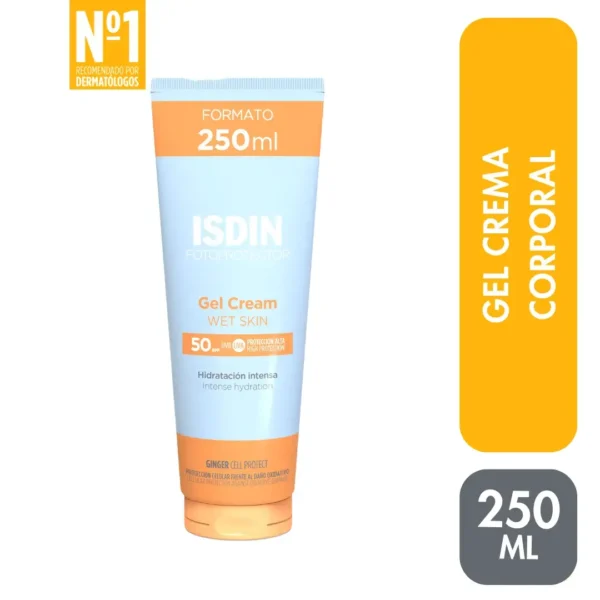Fotoprotector ISDIN Gel Cream SPF 50 - Tubo 250 ML - Boticas Hogar y Salud