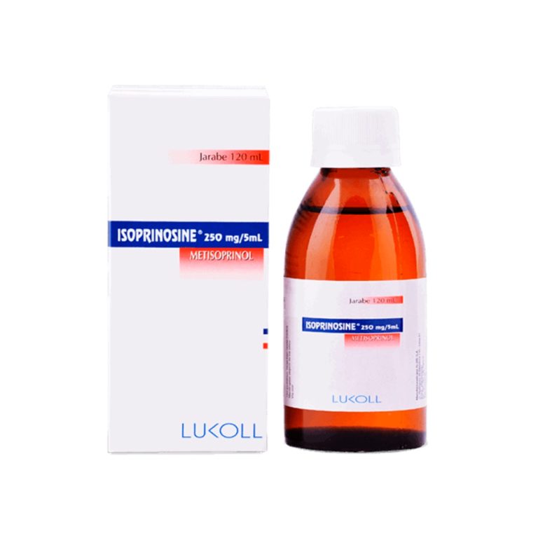 Isoprinosine 250 Mg/5Ml Jarabe - Frasco 120 Ml - Boticas Hogar y Salud