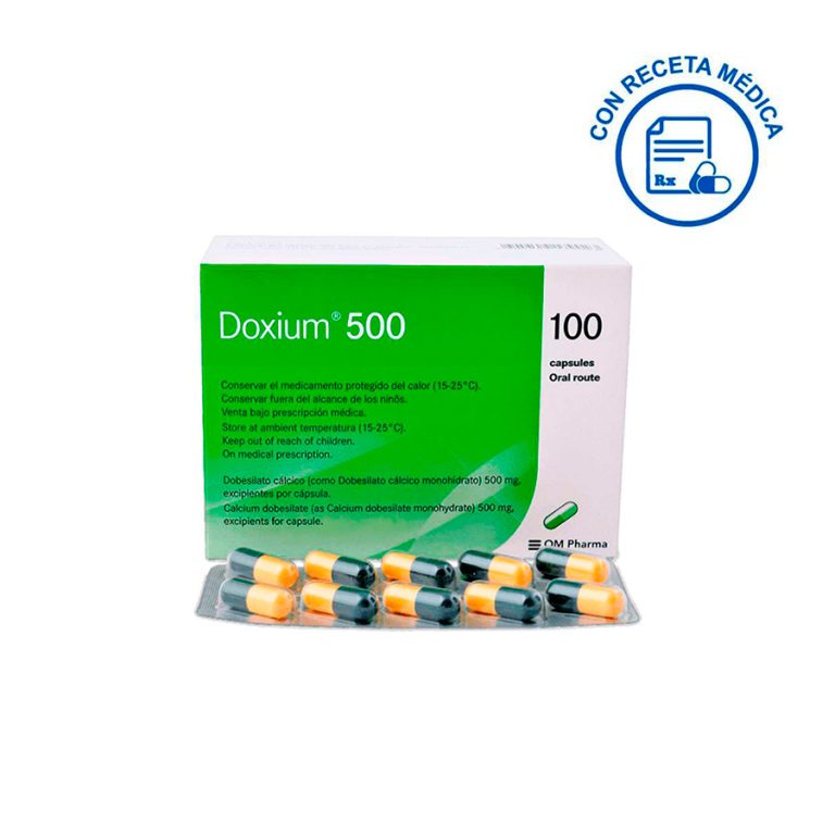 Doxium 500Mg Capsulas - Boticas Hogar y Salud
