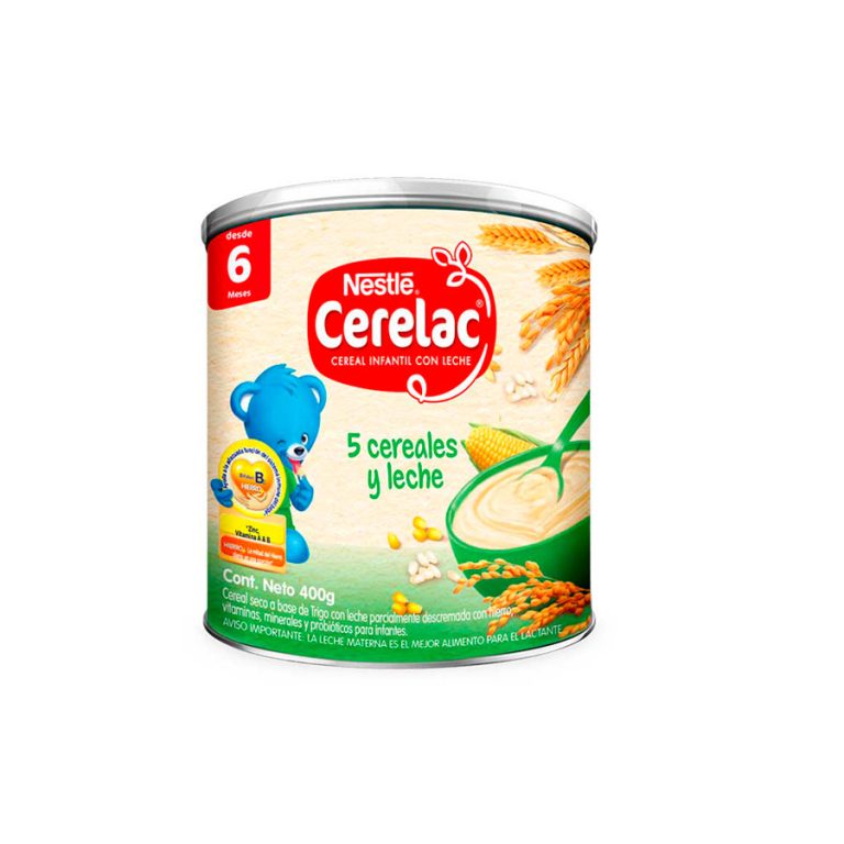 Cerelac 5 Cereales - Lata 400 G - Boticas Hogar y Salud