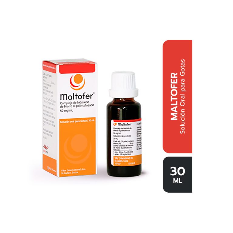 Feranin 100 Mg/5 ML Solución Oral - Caja 5 Un - Boticas Hogar y Salud