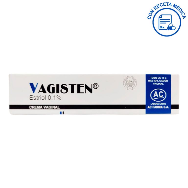 Vagisten Crema Vaginal - Tubo 15 Gr - Boticas Hogar y Salud