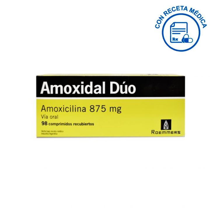 Amoxidal Duo 875 Mg Tabletas - Boticas Hogar y Salud