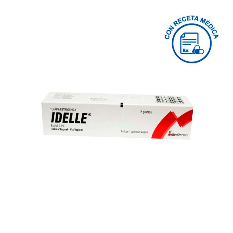 Idelle 0.1% Crema Vaginal - Tubo 15 G - Boticas Hogar y Salud