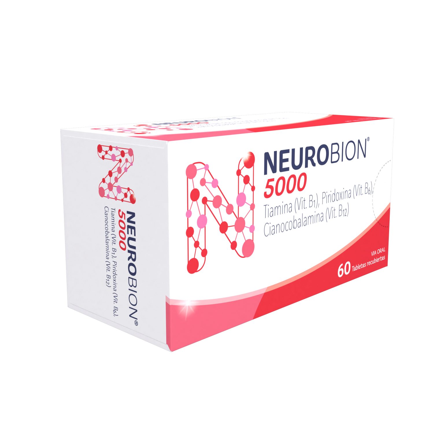 Neurobion 5000 Complejo B Tabletas Recubiertas - Boticas Hogar y Salud