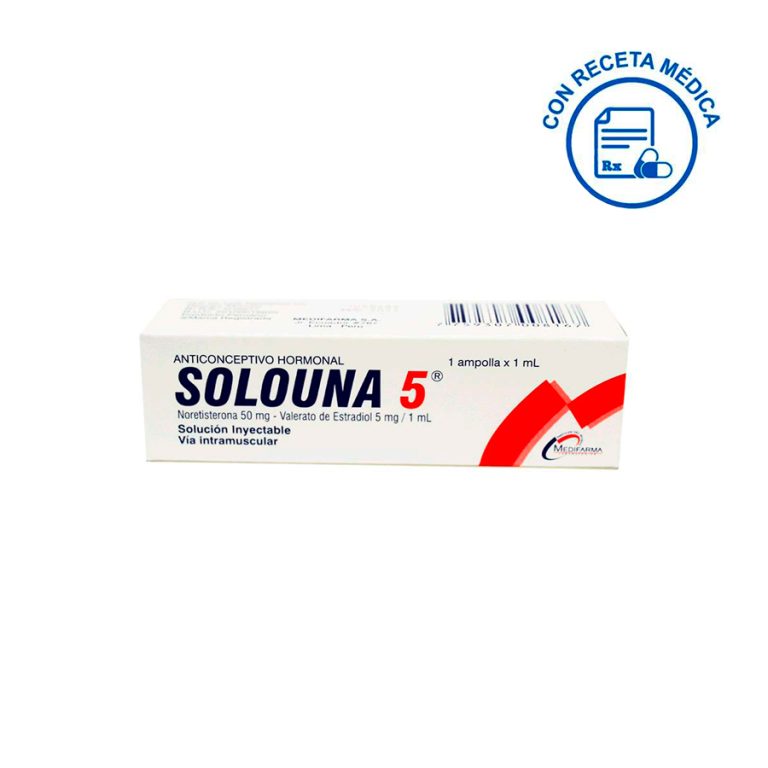 Solouna 5 Solucion Inyectable - Caja 1 Un - Boticas Hogar y Salud