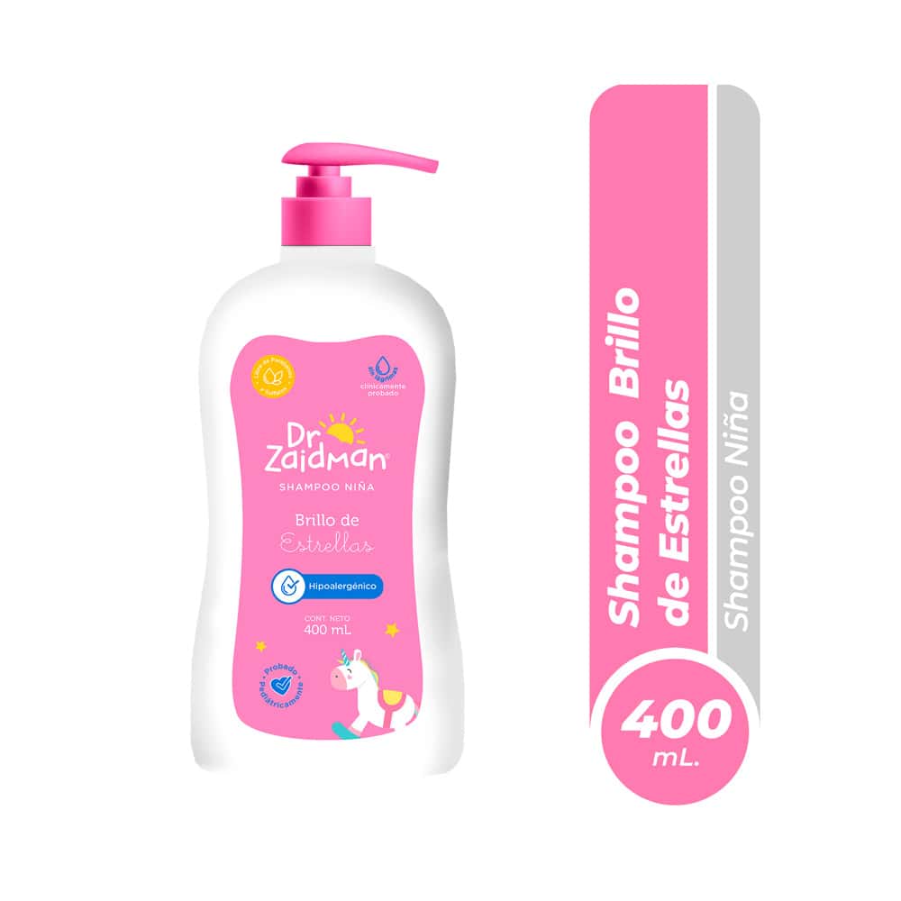 Shampoo Dr. Zaidman Brillo de Estrellas - Frasco 400 ML - Boticas Hogar ...